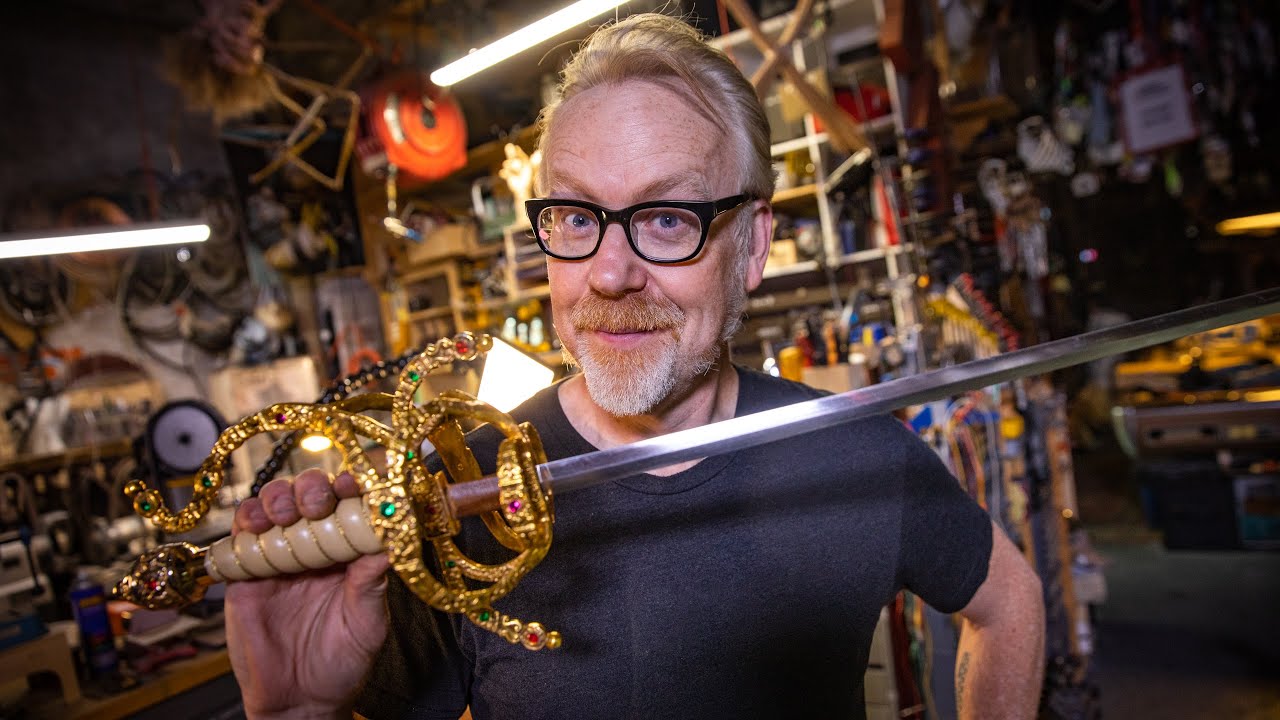 Adam Savage's Inigo Montoya Princess Bride Sword! - YouTube