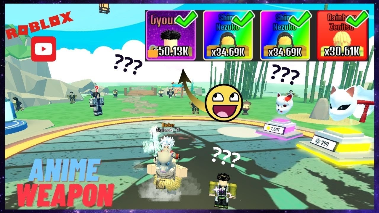 🔴Personagem Secreto Anime Weapon Simulator👹Demon - YouTube