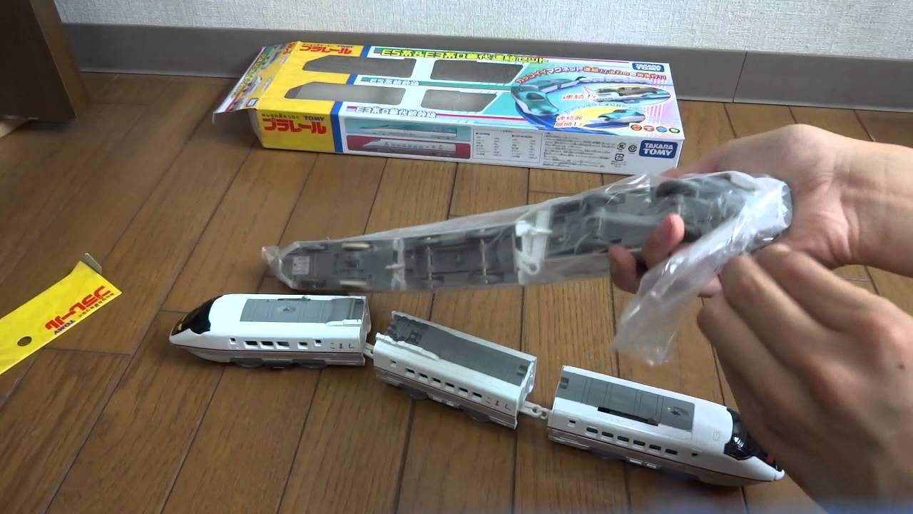 E5系＆E3系0番代連結セットを開封してみた - YouTube