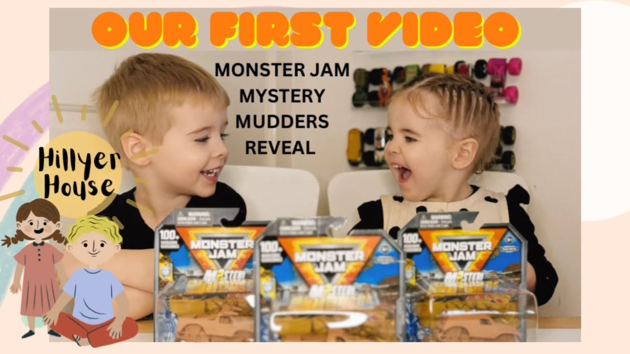 Monster Jam Mystery Mudders Unboxing and Reveal - YouTube