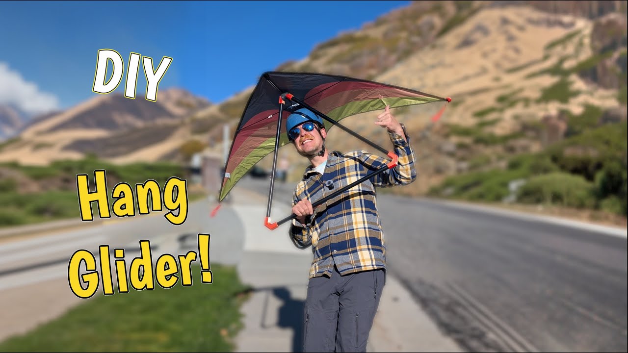 Halloween Hang Glider Costume Build - YouTube