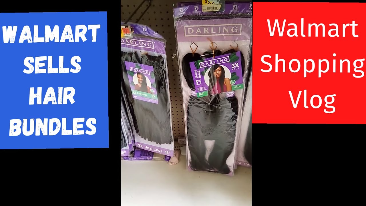 Walmart Sells Hair Bundles / Walmart Hair Products #walmartfind #viral ...
