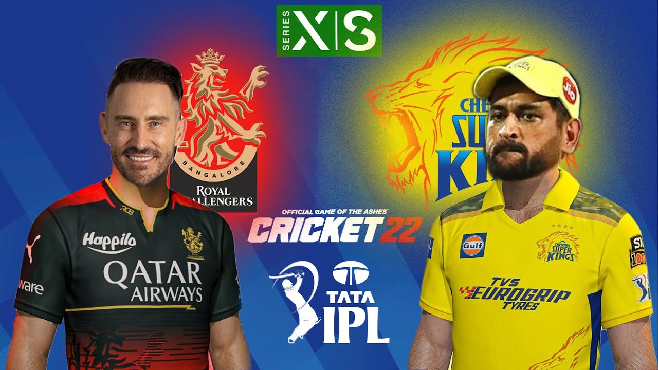 RCB vs CSK | TATA IPL 2023 | XBOX SX | 4K UHD - YouTube