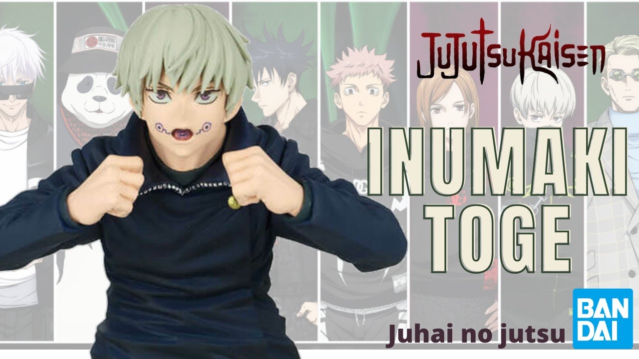 Jujutsu Kaisen JUFUTSU NO WAZA Inumaki Toge Bandai Spirits Unboxing en ...