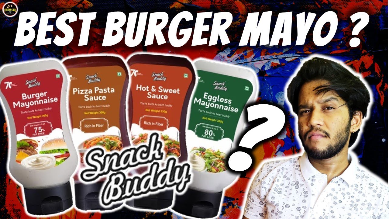 Taste Test: SNACK BUDDY Sauce Review | Best Burger Mayo, Pizza & Pasta ...