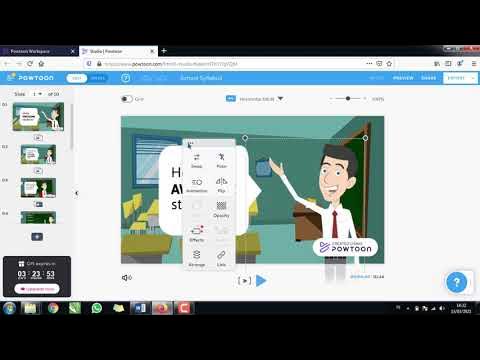 Tutorial Media Pembelajaran SD melalui Aplikasi Powtoon - YouTube
