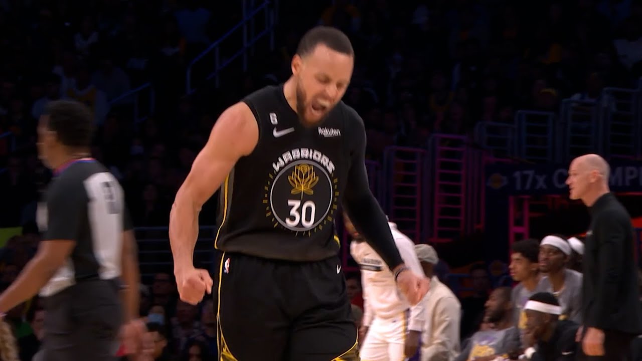 Stephen Curry turned into a sniper from Ukraine and scored his signature long range 3 pointer ...