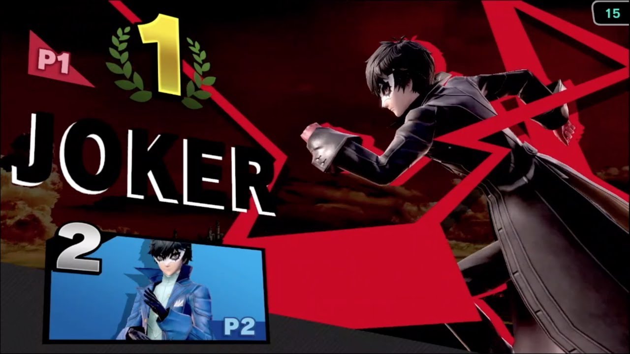 Super Smash Bros. Ultimate: Joker Gameplay No Commentary - YouTube