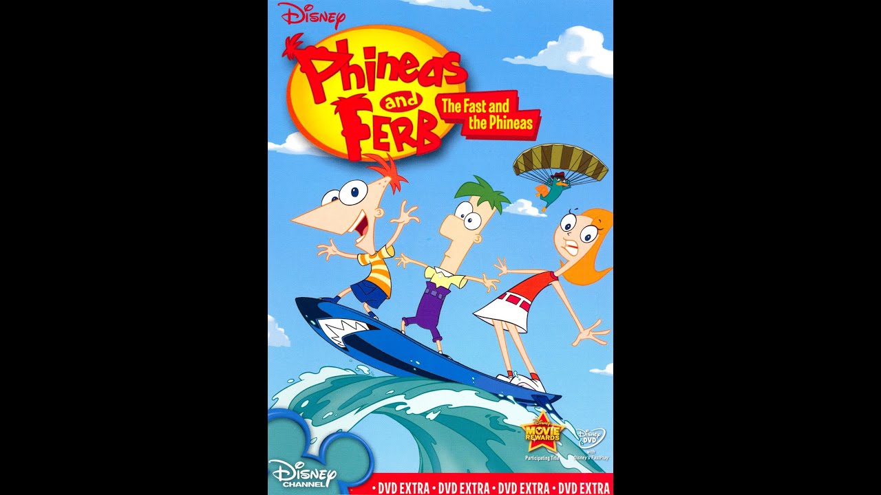 Opening to Phineas & Ferb: The Fast and the Phineas 2008 DVD - YouTube
