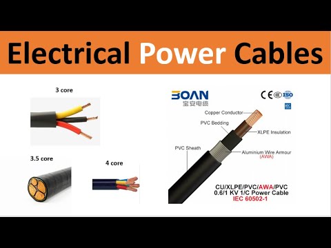 Electrical Power Cables | PVC Cable vs XLPE Cable | Electrical Cable ...