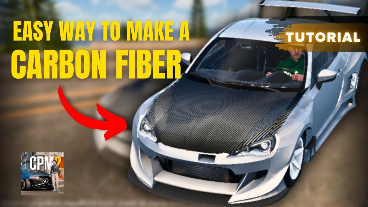HOW TO MAKE A CARBON FIBER DESIGN | CAR PARKING MULTIPLAYER 2 - YouTube