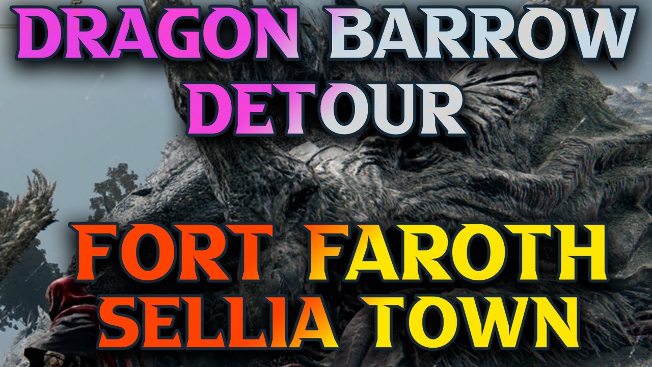 Elden Ring Dectus Medallion Right Location - Fort Faroth and Sellia ...