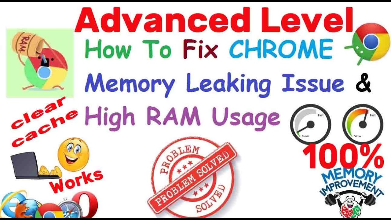 (Advanced Level) Make Google Chrome Run faster/ How to Fix High RAM ...