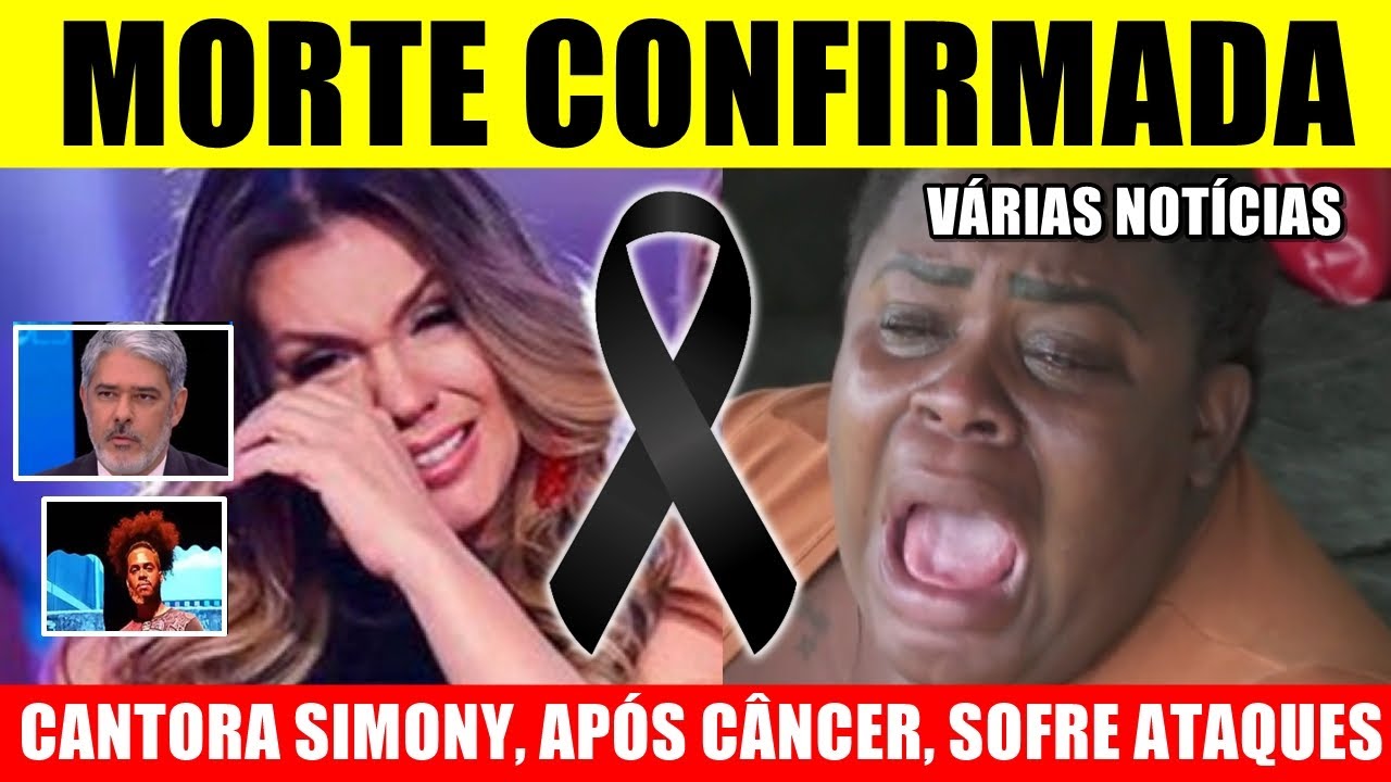 DOMINGO DE PERDA l Cantora Simony, após câncer, recebe apoio l William ...