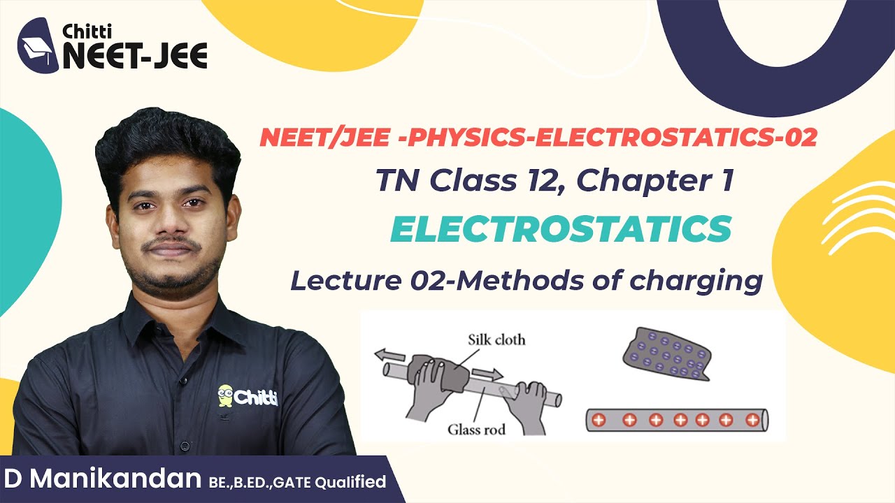 Electrostatics 02 | Methods Of Charging | Class 12 | NEET | IIT JEE ...