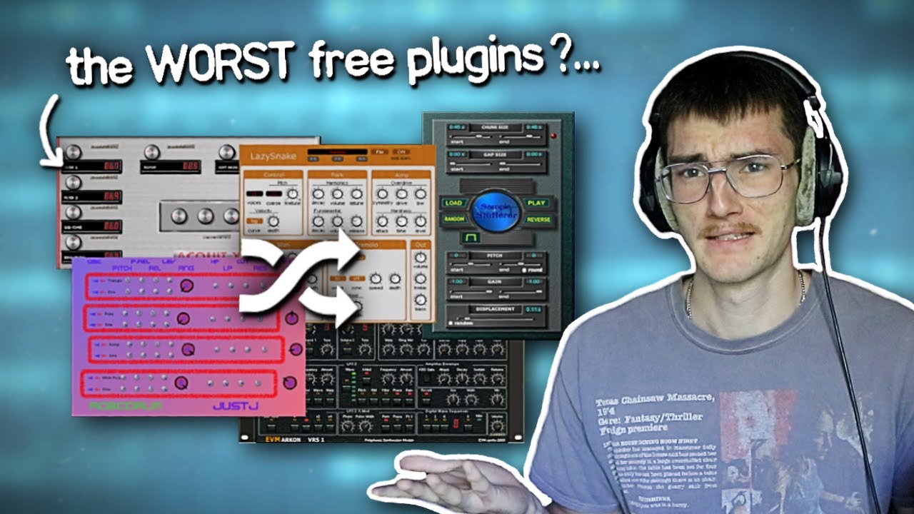 Making a Beat with 5 Random FREE Plugins... - YouTube