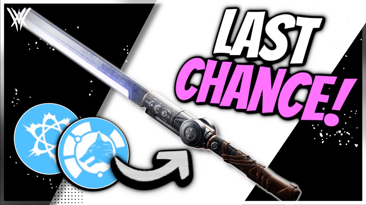 BEFORE IT'S GONE! - Razors Edge This Week! - PvE God Roll Void Sword ...