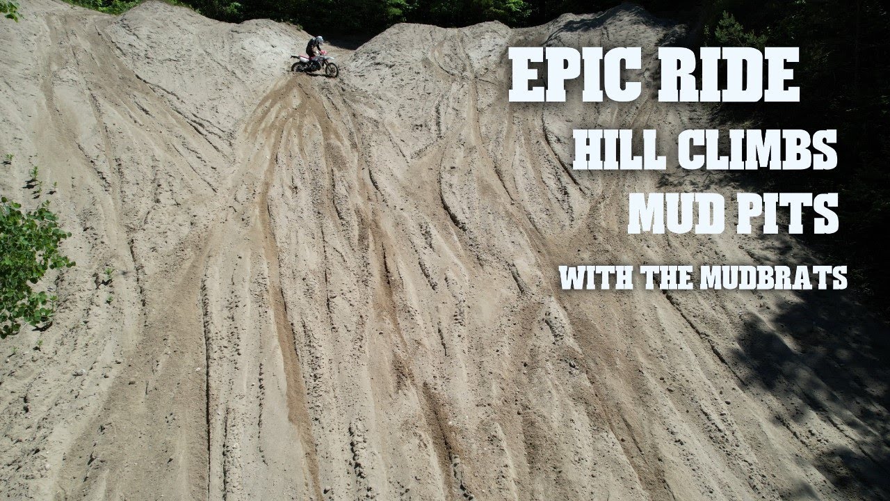 EPIC RIDE HILL CLIMBS MUD PITS WITH @mudbrats - YouTube