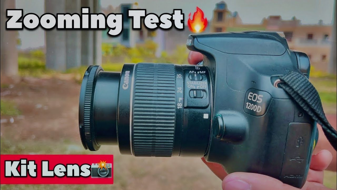 18-55mm lens zooming test| Zooming test with kit lens| Canon 1200D zoom ...