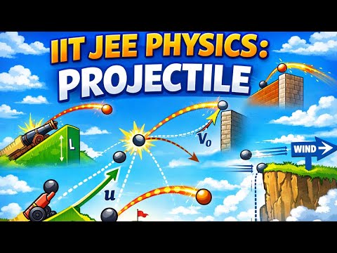 Part 1: 🎯 Mains-Advanced Projectile Motion | Maximum Height, Range ...
