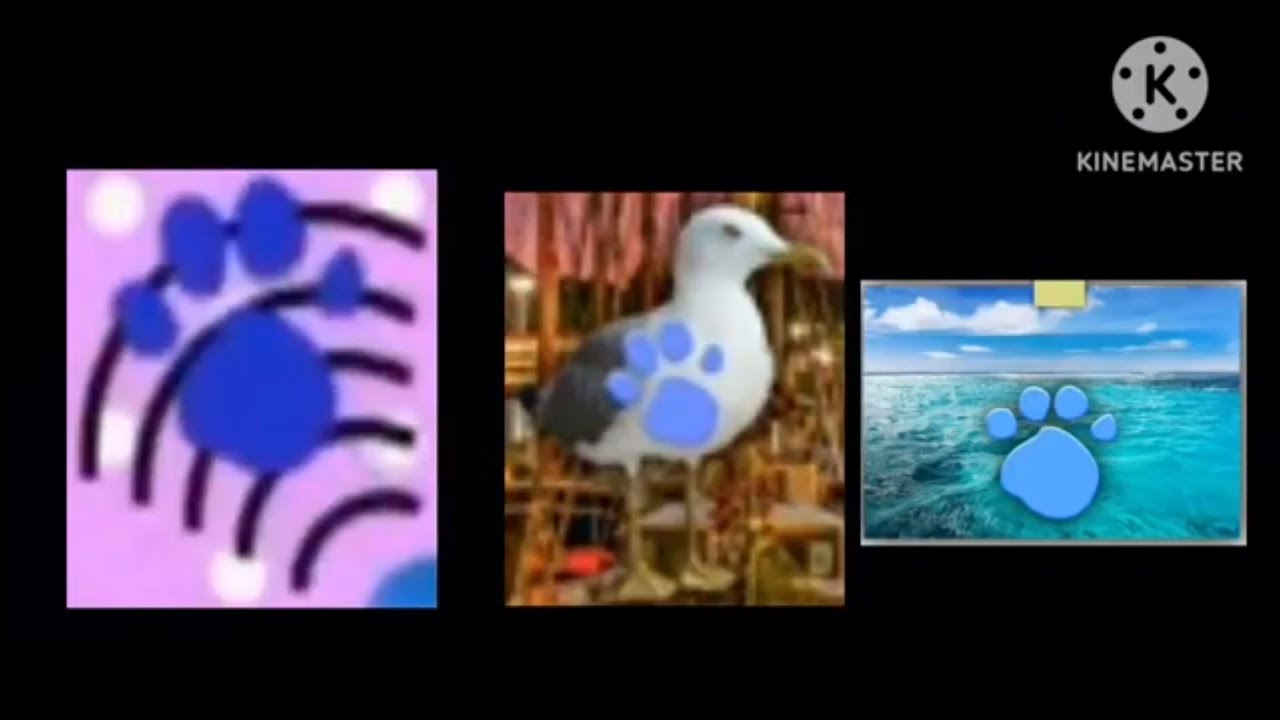 blue's clues how to draw 3 clues from goodnight blue - YouTube