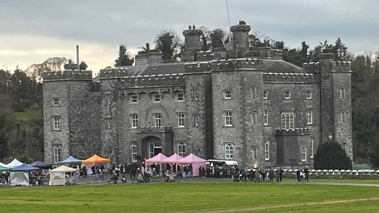 Christmas market at Slane Castle 🎄🇮🇪☘️ - YouTube