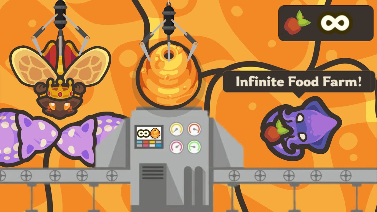 I Built The Worlds ONLY Infinite Food Farm In Taming.io! (Mauve + Bee ...