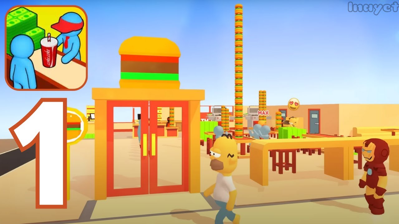 Burger Please! - Gameplay Walkthrough Part 1 (Android,iOS) - YouTube