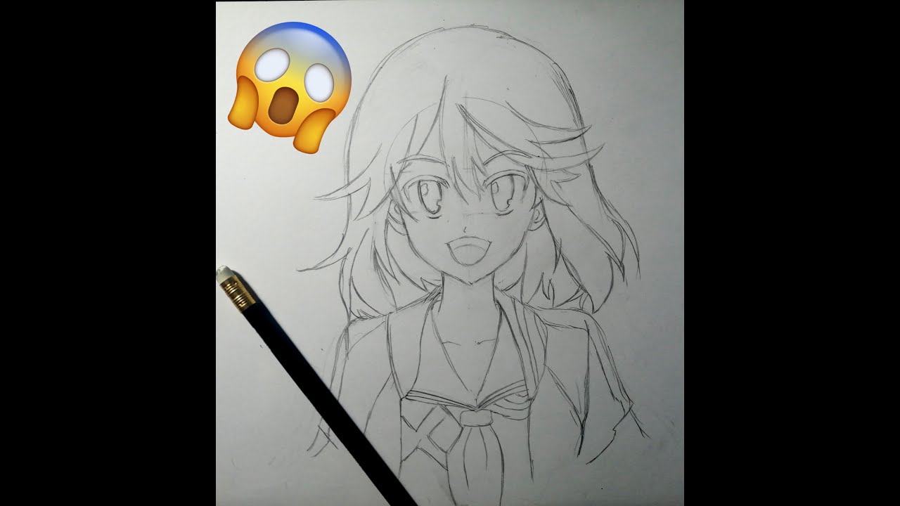Como dibujar a Ryuko matoi paso a paso | how to draw ryuko matoi from ...