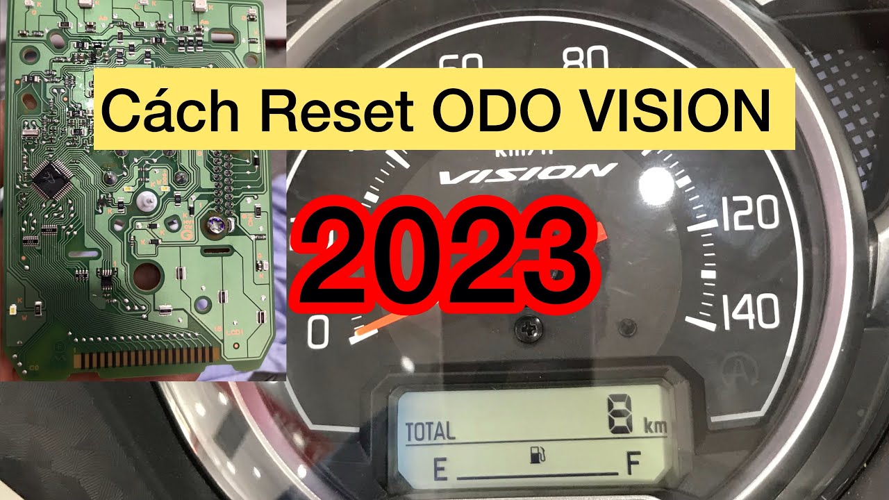 Cách RESET ODO VISION 2023 - YouTube