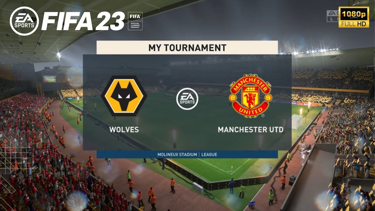 FIFA 23 | Wolves vs Manchester United Ft., Diego Costa Vs Rashford ...