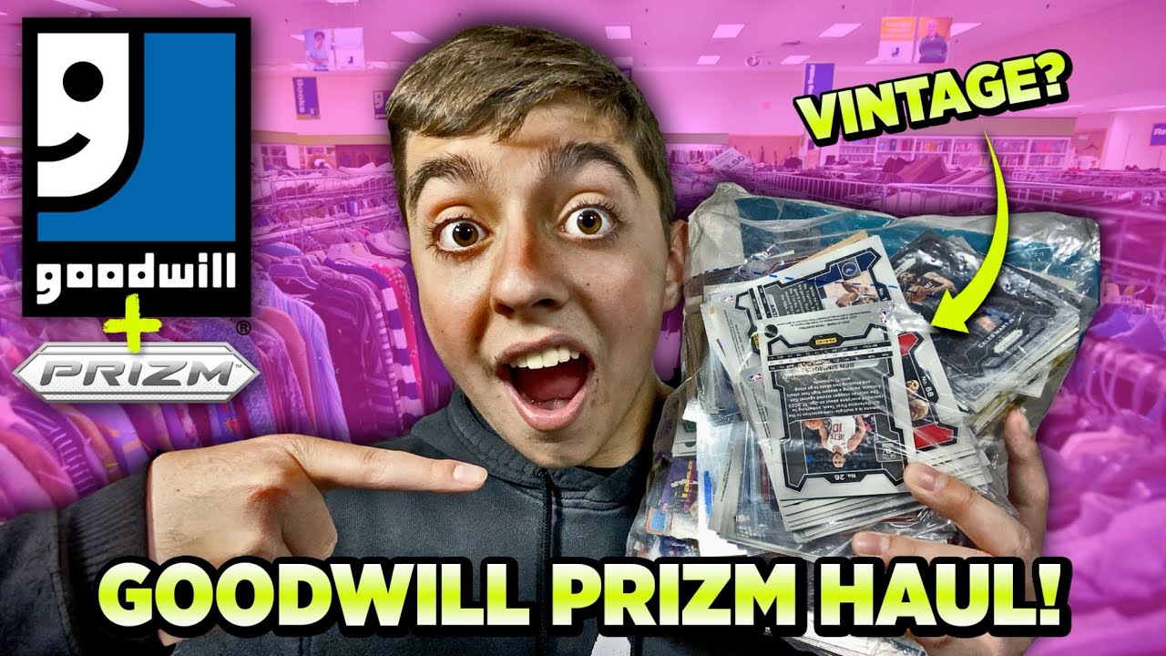 I Found Basketball Cards At Goodwill! (Was It Worth It?) - YouTube