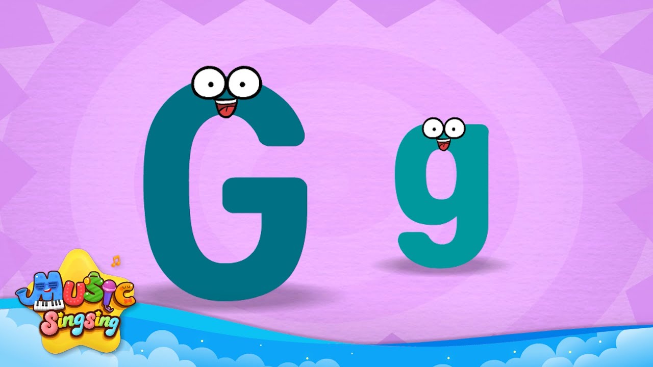 Alphabet Song 'G' - English Song for Kids - Alphabet Song - YouTube