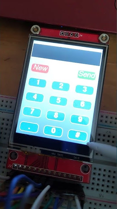 Drive ILI9341 SPI TFT with Touch function on ESP32-S3 using TFT_eSPI library - YouTube