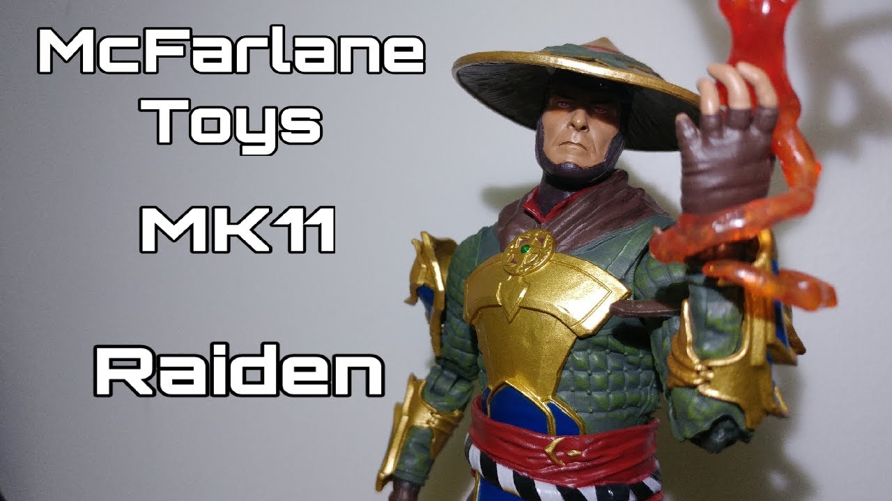 Raiden - McFarlane Toys Mortal Kombat 11 Action Figure Review - YouTube