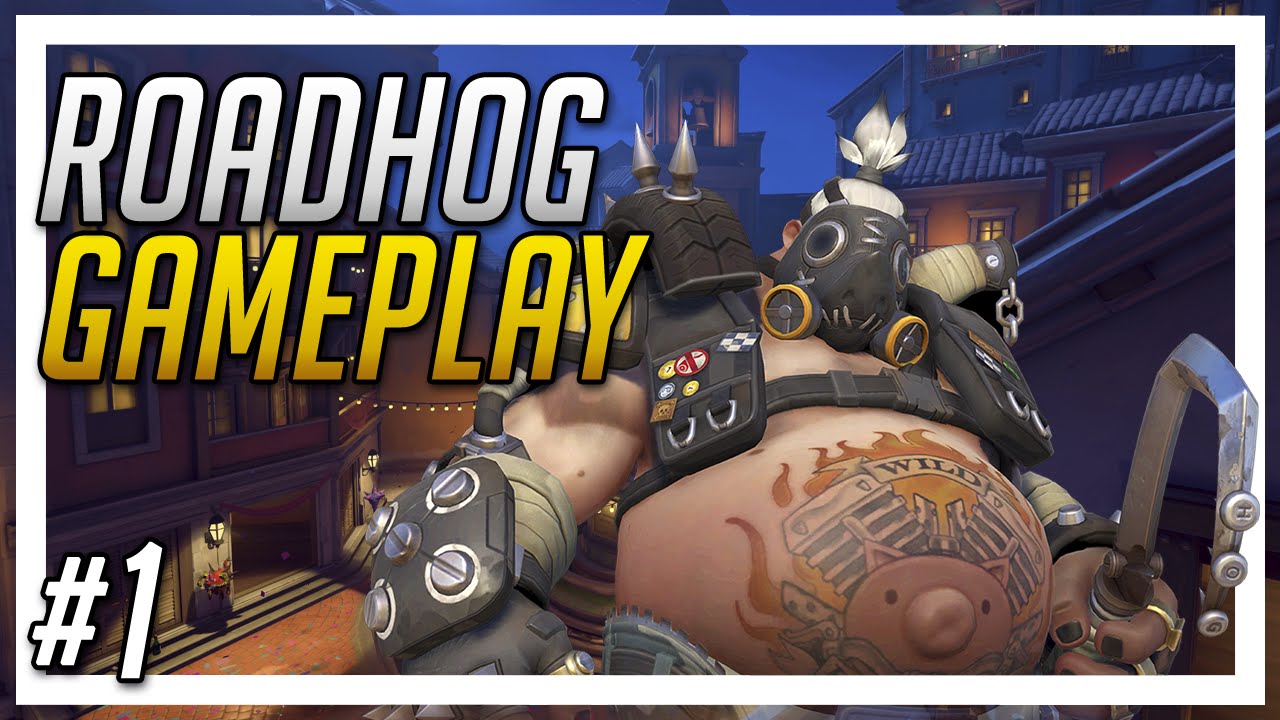 Overwatch Gameplay Roadhog - Whole Hog (#1) - YouTube