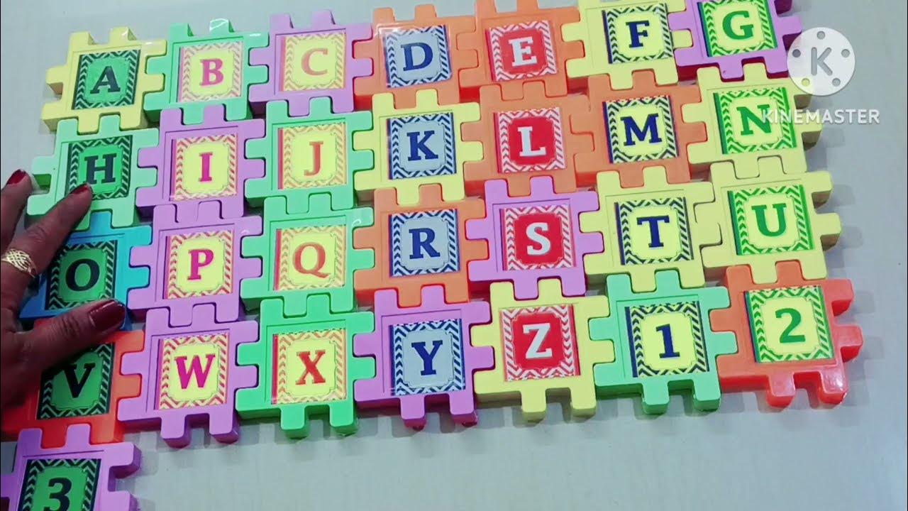 Learn ABCD Blocks And Numbers //Learn Blocks ABCD - YouTube