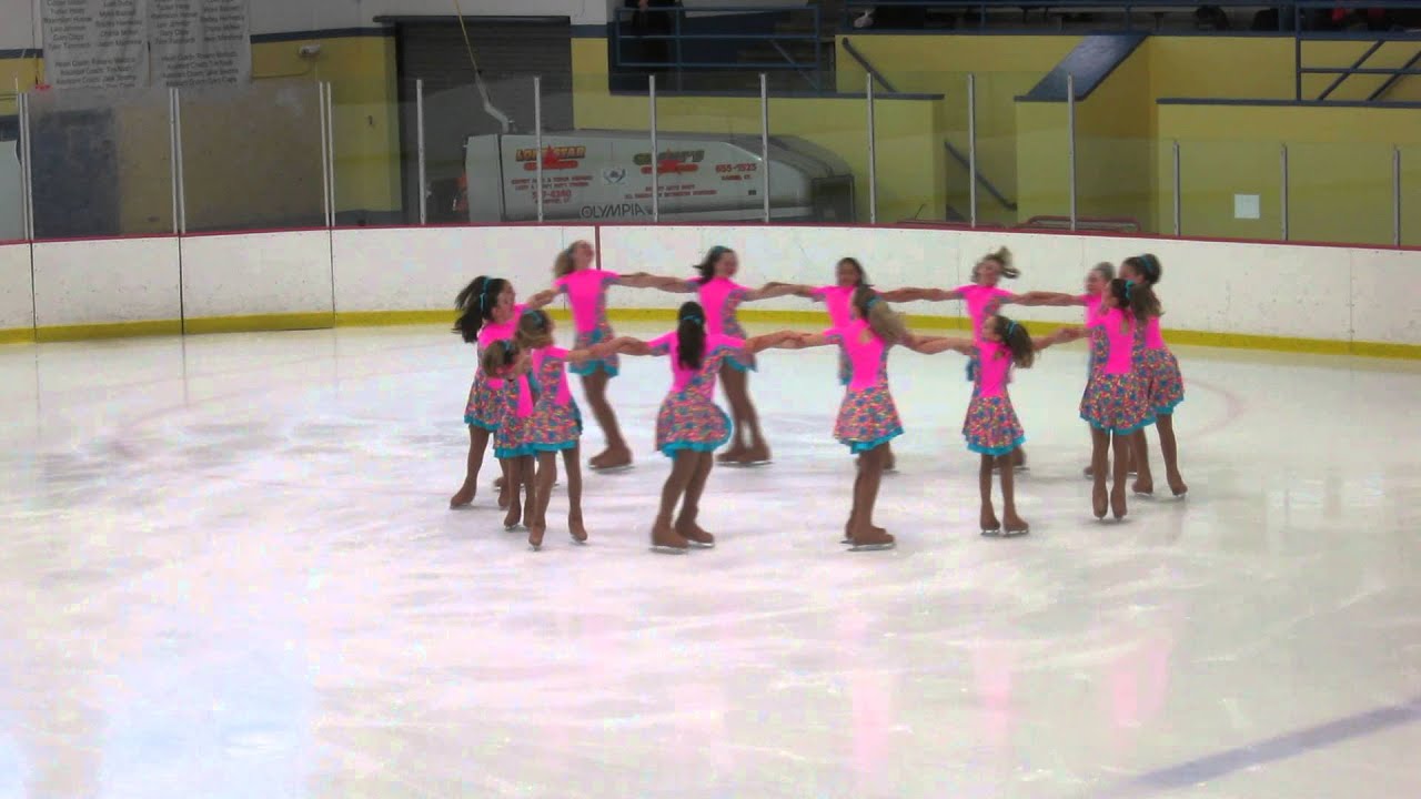 Shimmers perform at 2014 Terry Connors Synchronized Skating Open - YouTube