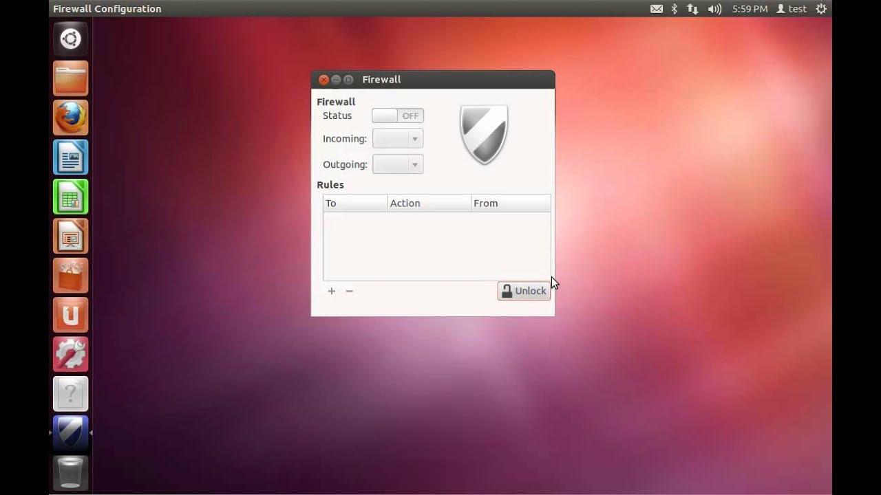 Ubuntu 12.04 - How to Configure Firewall - YouTube