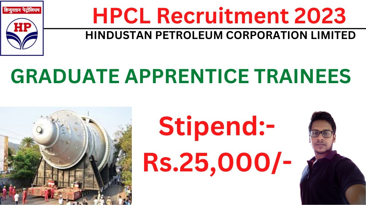 HPCL Recruitment 2023 | GRADUATE APPRENTICE TRAINEES # ...