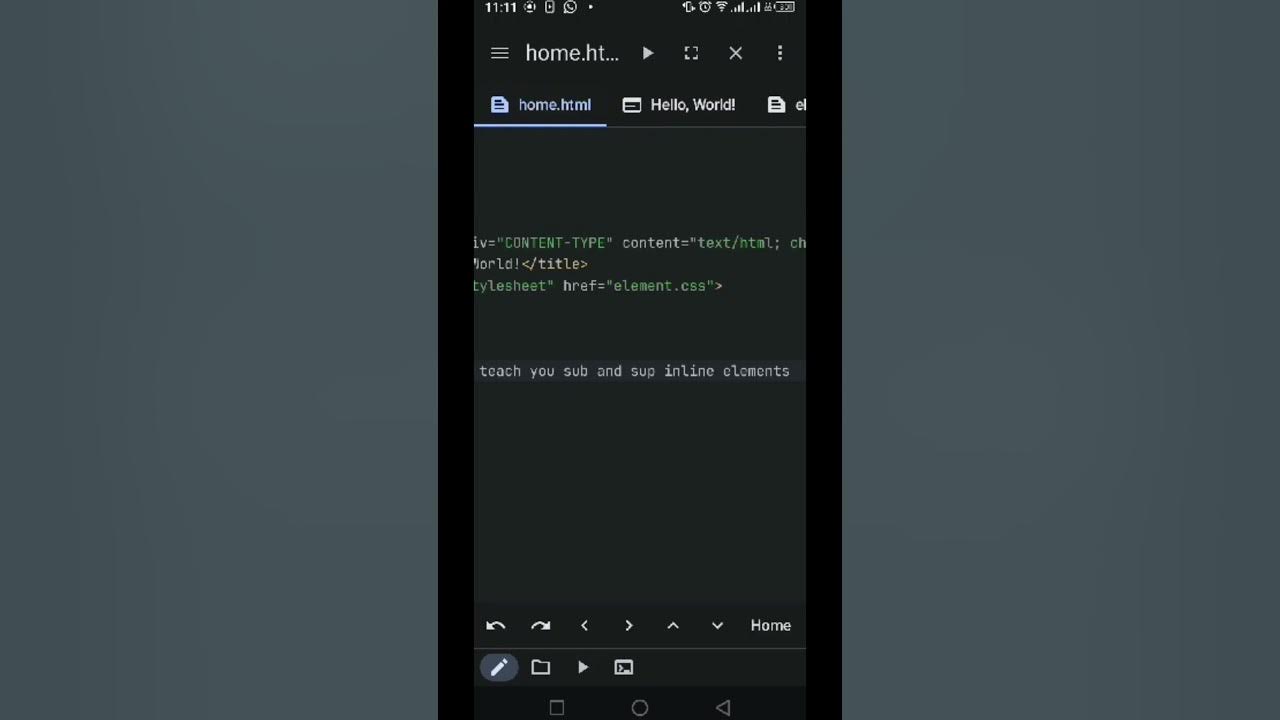 using sup and sub inline element in HTM! #css #coding #python #programming #codingforbeginners ...