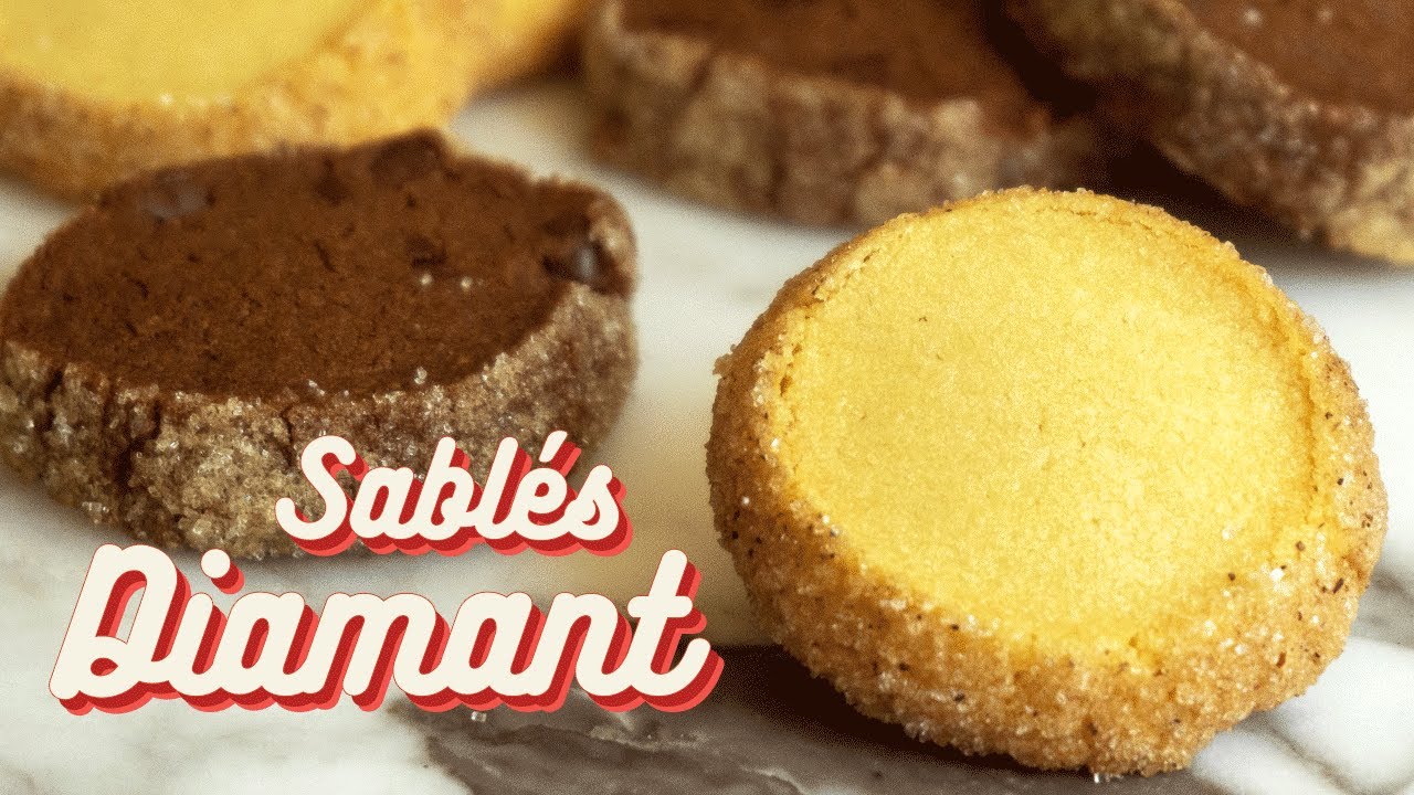 Biscuits Sablés Diamant : Recette ultra simple - YouTube