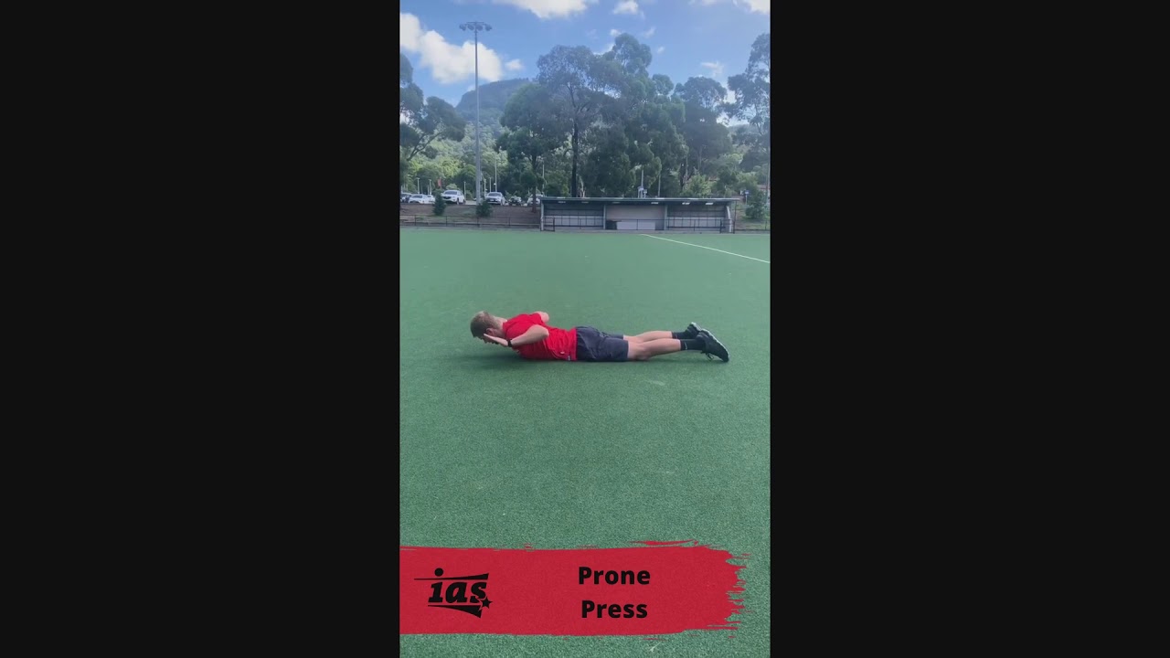 Prone W + Press - YouTube