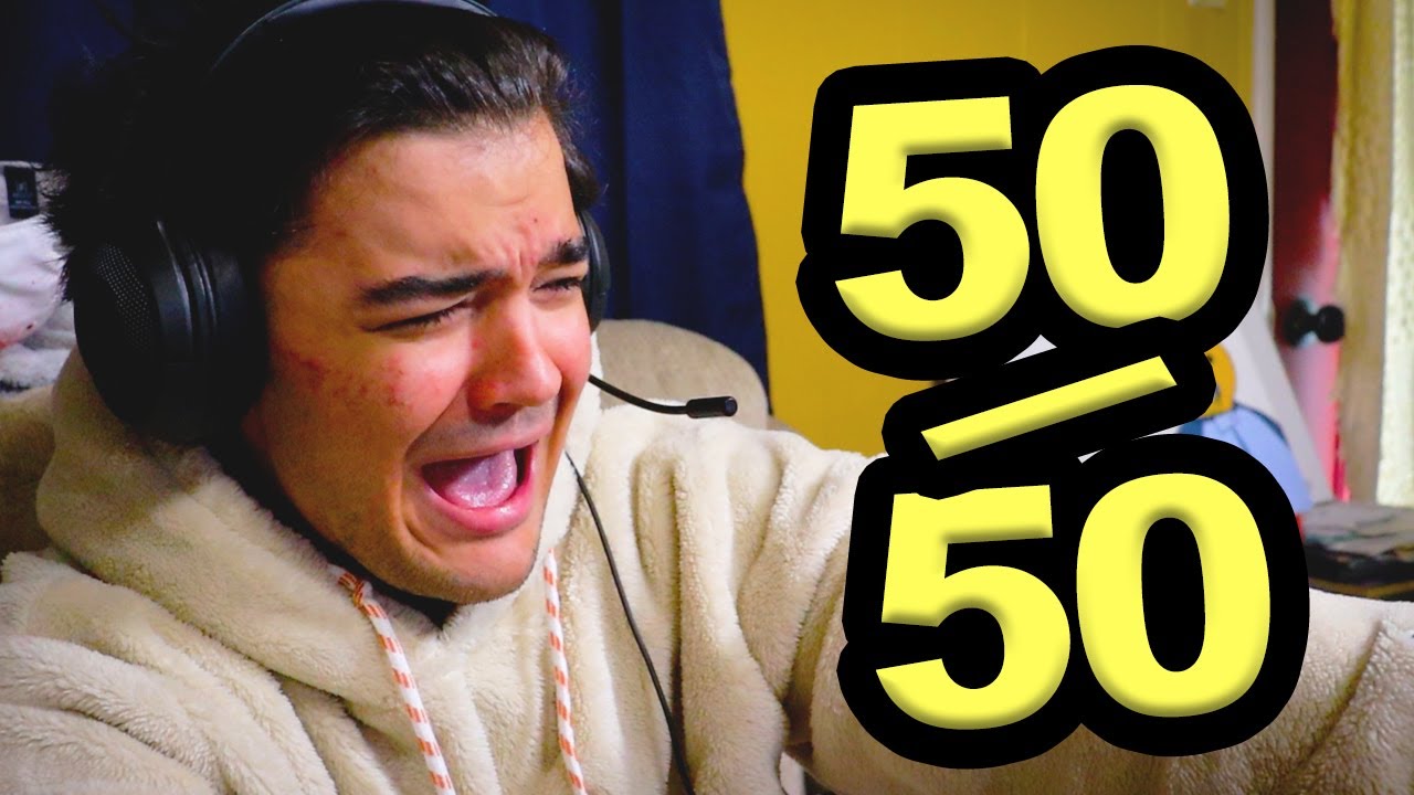 REDDIT 50/50 CHALLENGE (feat. Waffle) - YouTube