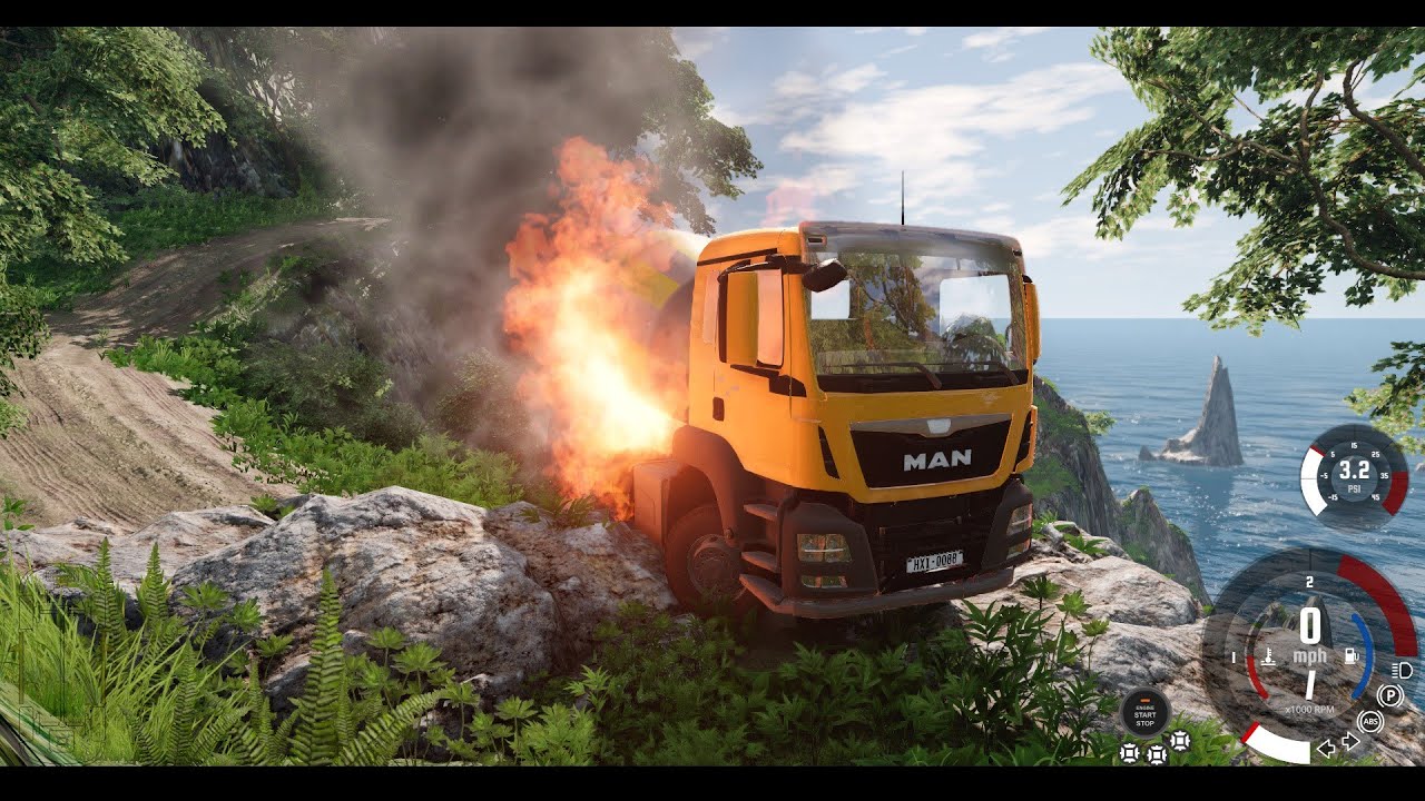 Man Tgx Euro 6 33.420 6x4 Cement Mixer - Beamng.Drive | VoKu - YouTube