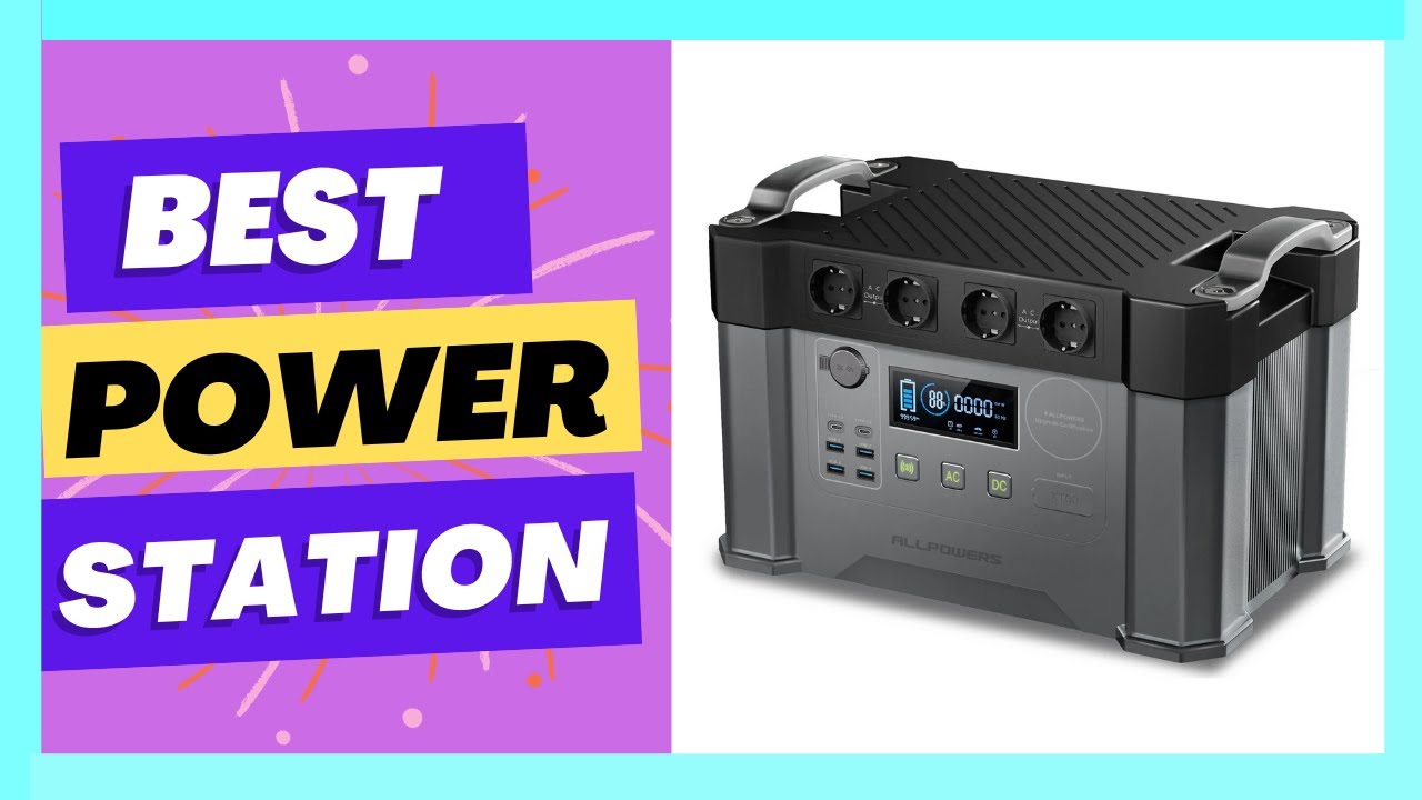 ALLPOWERS Portable Power Station 110 / 230V Solar Generator 2000W/700W ...