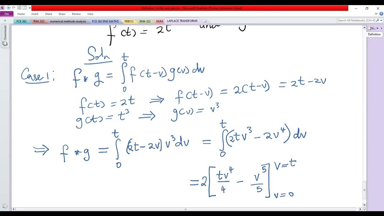 Convolution Part 3 - YouTube