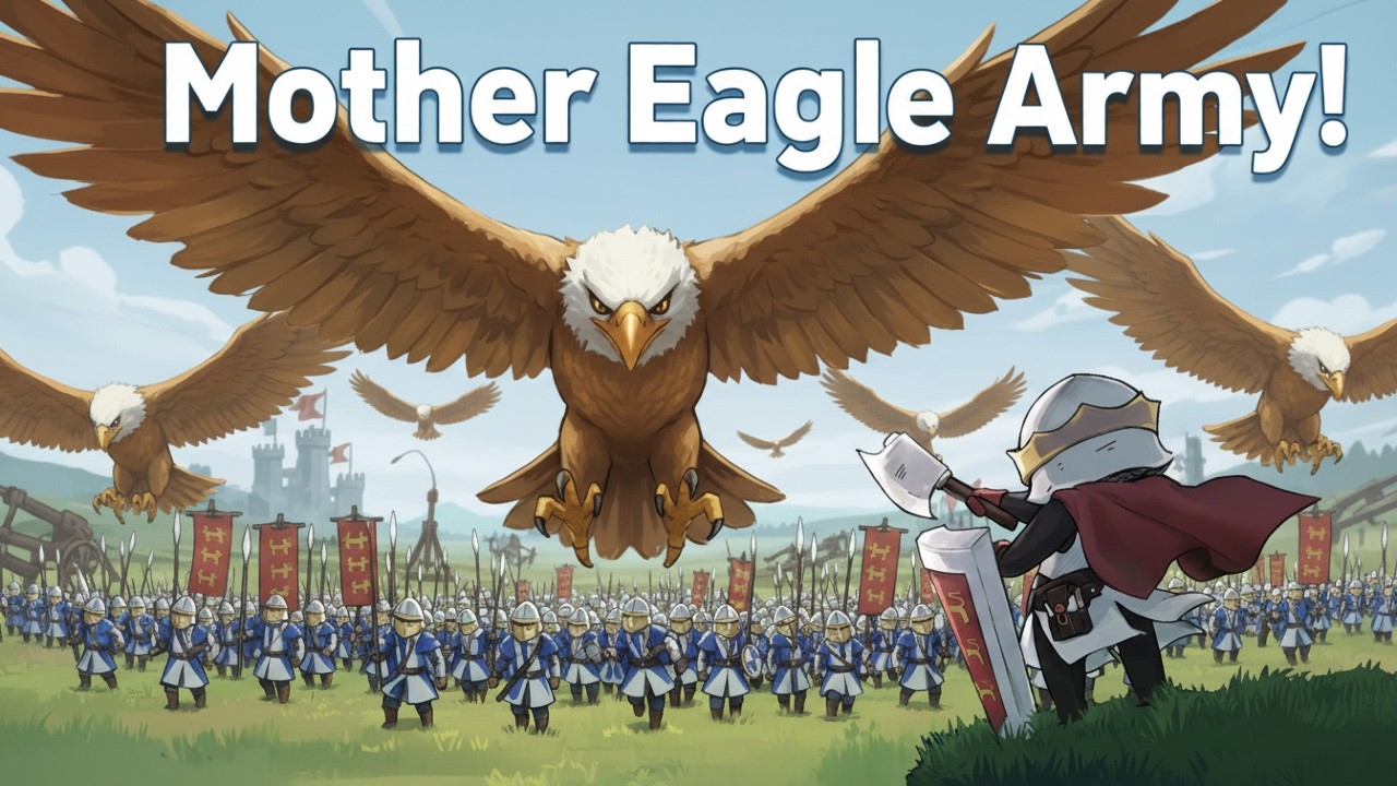 The Mother Eagle is AMAZING in this Army-Building Roguelike! - YouTube