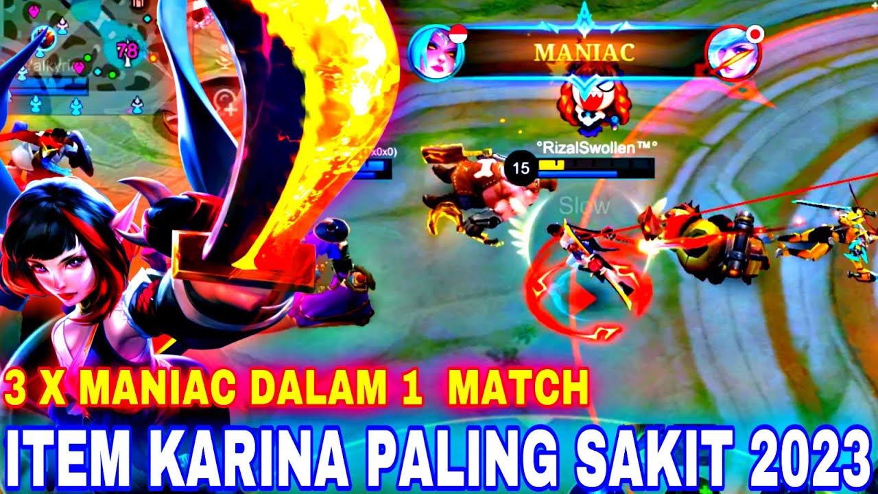 ITEM KARINA PALING SAKIT 2023 MANIAC !!! ITEM KARINA TERSAKIT 2023 ...
