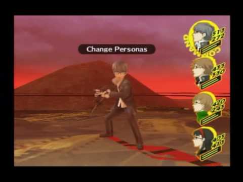 Persona 4 - Normal Ending Final Boss - Adachi - YouTube